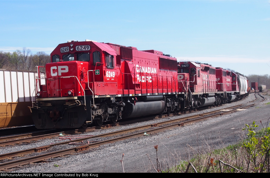 CP power awaits its next assignment northbound